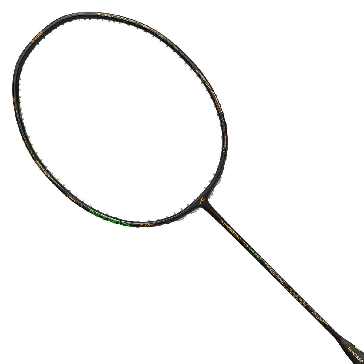 Hundred Nitrix 70 Venom Badminton Racket – Power with Precision
