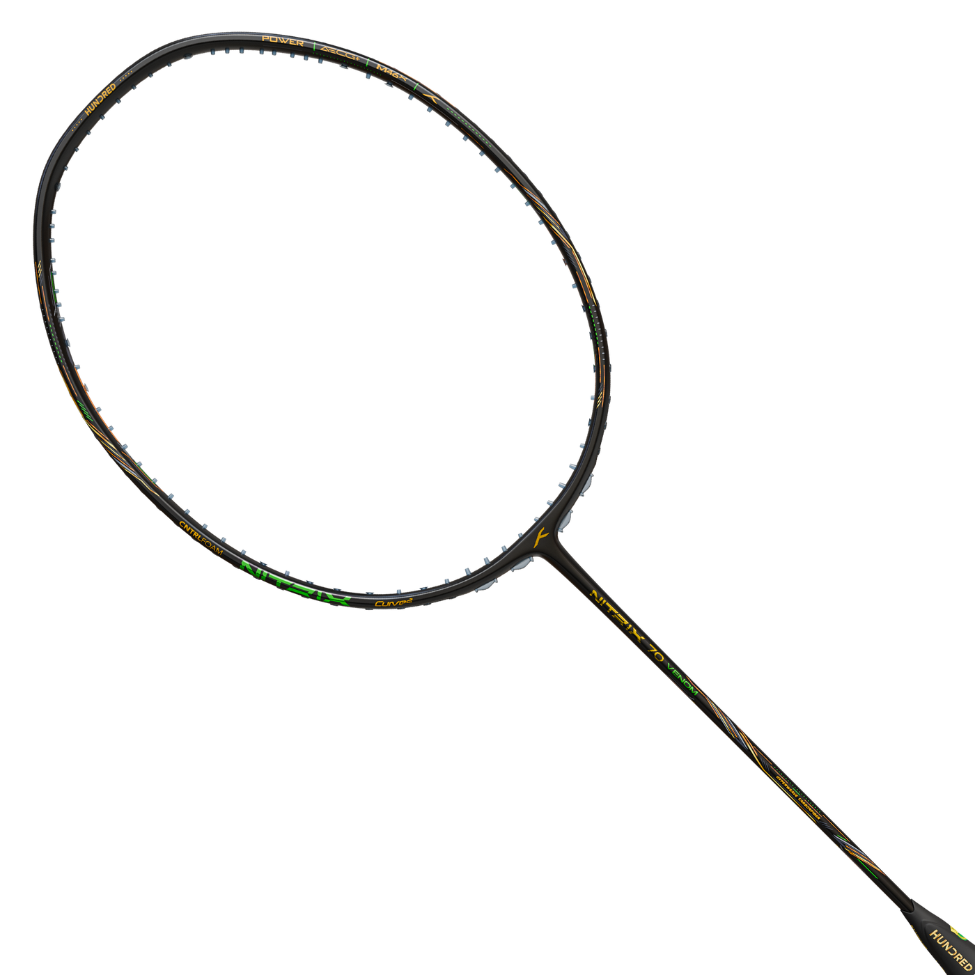 Hundred Nitrix 70 Venom Badminton Racket – Power with Precision