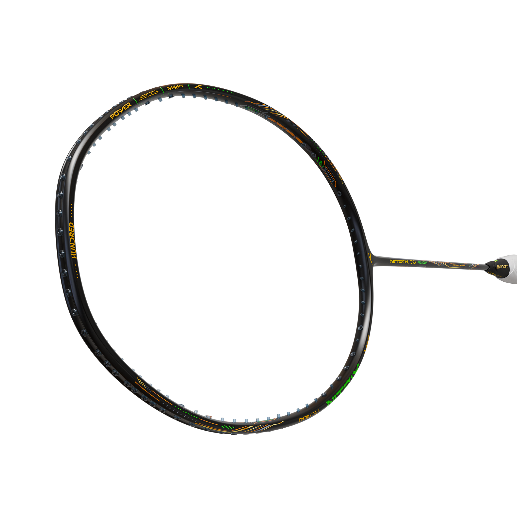 Hundred Nitrix 70 Venom Badminton Racket – Power with Precision