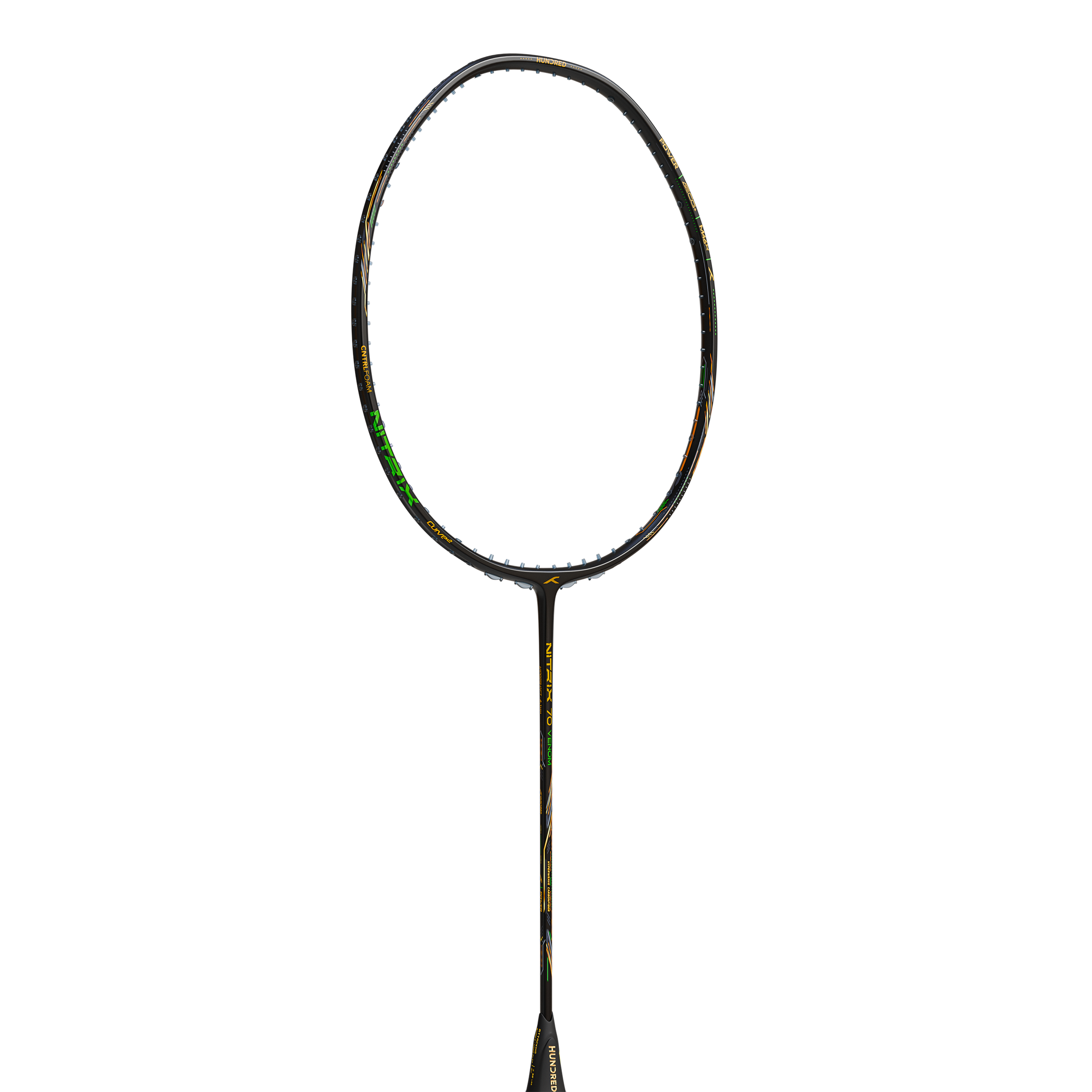 Hundred Nitrix 70 Venom Badminton Racket – Power with Precision