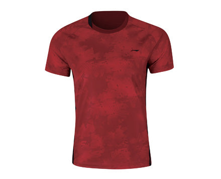 Li-Ning Men's Badminton Shirt (Red)